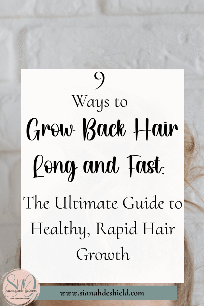 Grow Back Hair Long and Fast|How to Grow Hair Fast Naturally